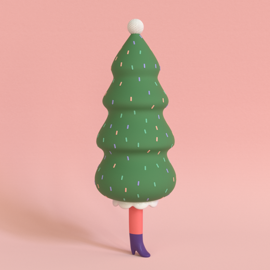 Sprinkle-dipped Tree - Chi Michalski